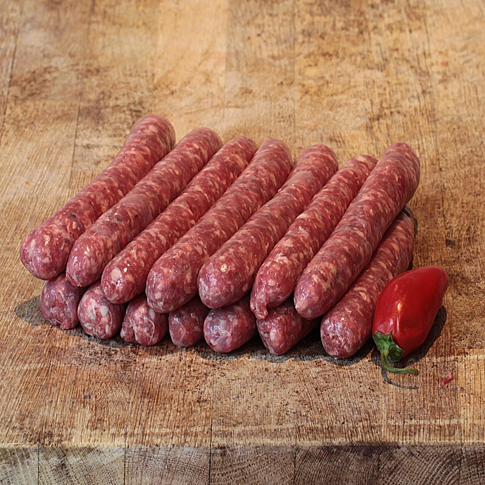 Chipolatas de boeuf - 500 g - Nature Viande - Locavor.fr