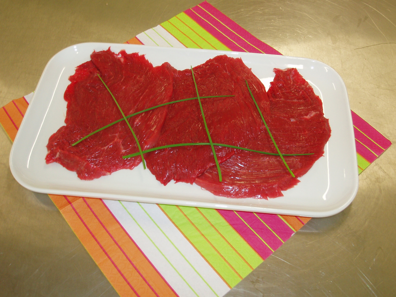 Pavé de rumsteck (2 pavés) - 380 g - Ferme des Guillemeaux - Locavor.fr