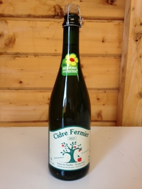 1 x cidre fermier 1/2 sec - 75 cl - Ferme Du Tuilet - Locavor.fr