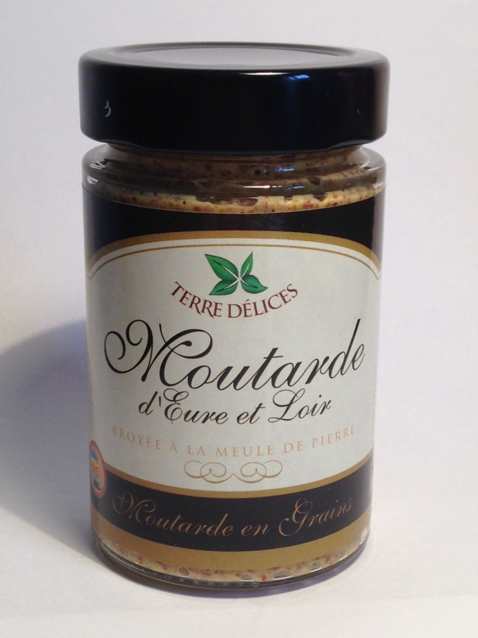 Moutarde en grains - 190 g - Terre Délices - Locavor.fr