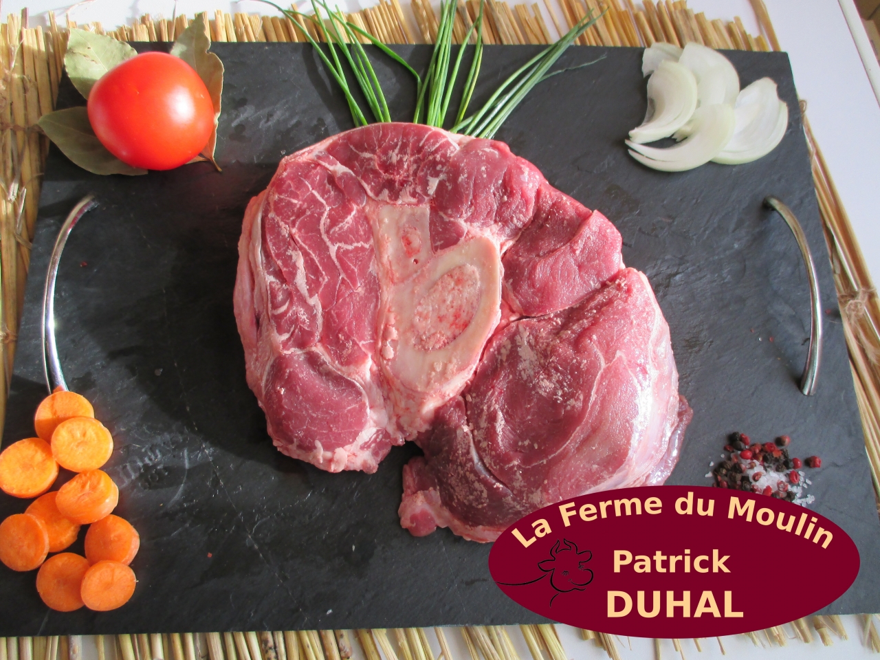 Jarret de boeuf - 1 kg - Ferme Du Moulin - Locavor.fr