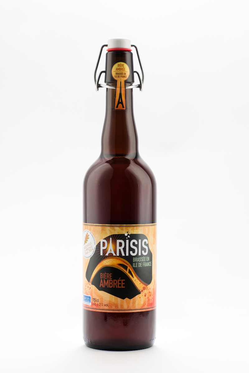 Parisis ambrée 75 cl - 75 cl - Brasserie Parisis - Locavor.fr