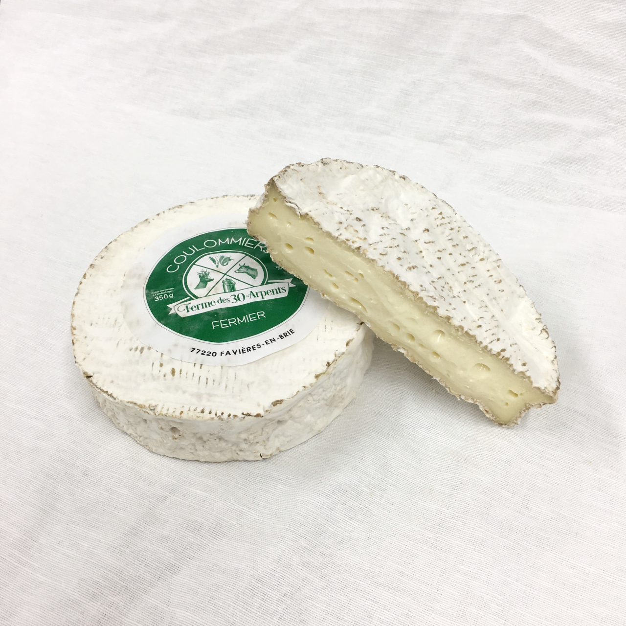 H*1/2 coulommiers - 170 g - La Ferme De Courcelles - Locavor.fr