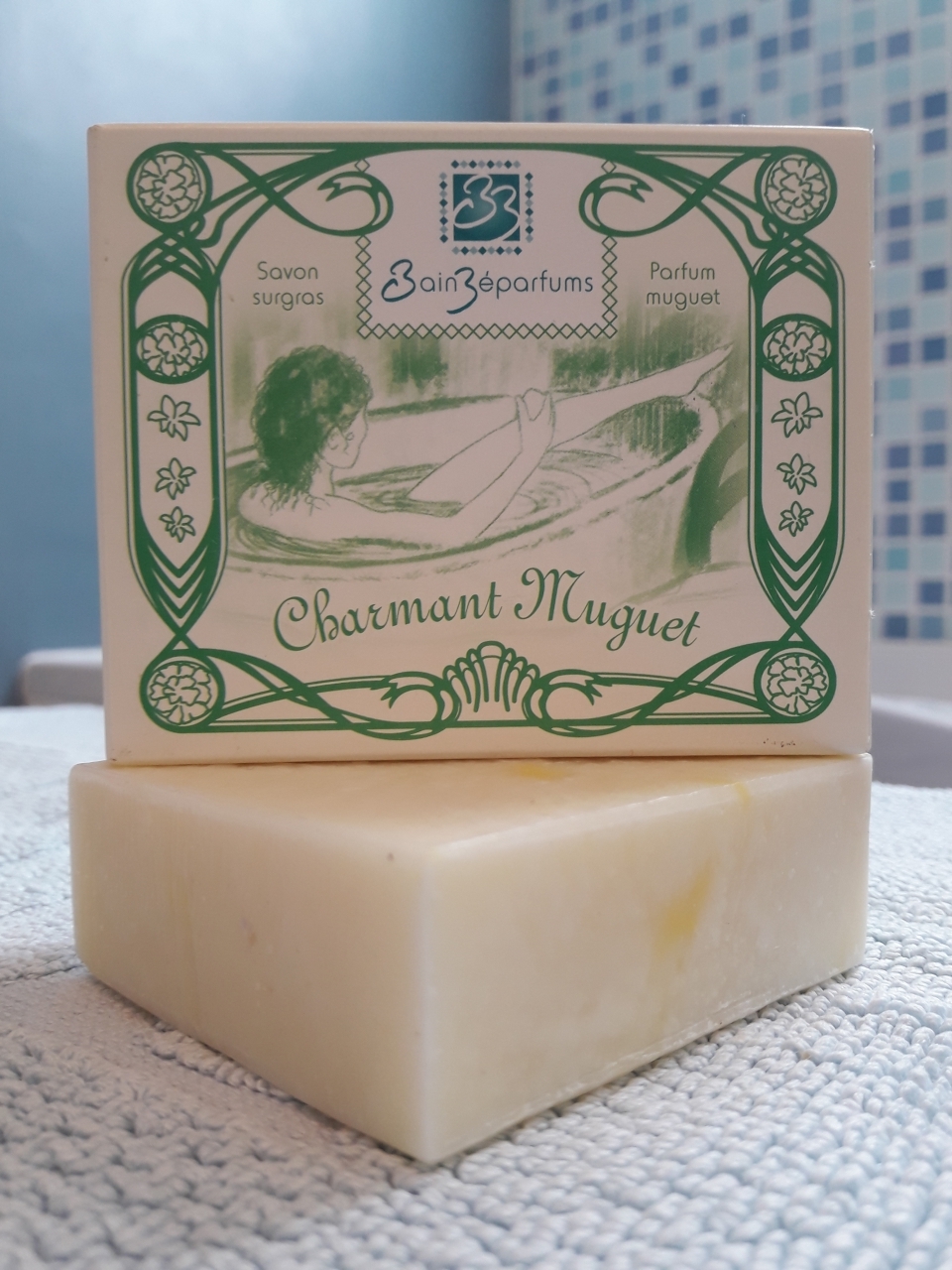 Charmant muguet- savon surgras, bio - 100 g - Eva Gigon - Locavor.fr