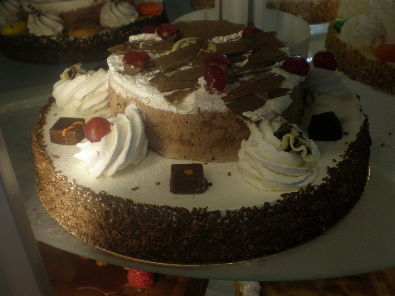 Entremet foret noire "étage" 15 pers. - 1 u - L'atelier Bernard's ...