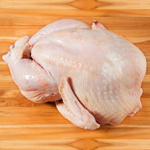 Chapon entier fermier - 3.5 kg - La Ferme De L'escure - Locavor.fr