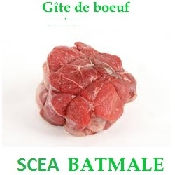 Gîte de boeuf, 500 g environ - 0.5 kg - Scea Batmale - Locavor.fr