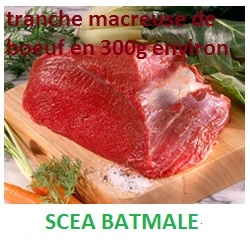 Macreuse de boeuf, 300 g environ - 0.3 kg - Scea Batmale - Locavor.fr