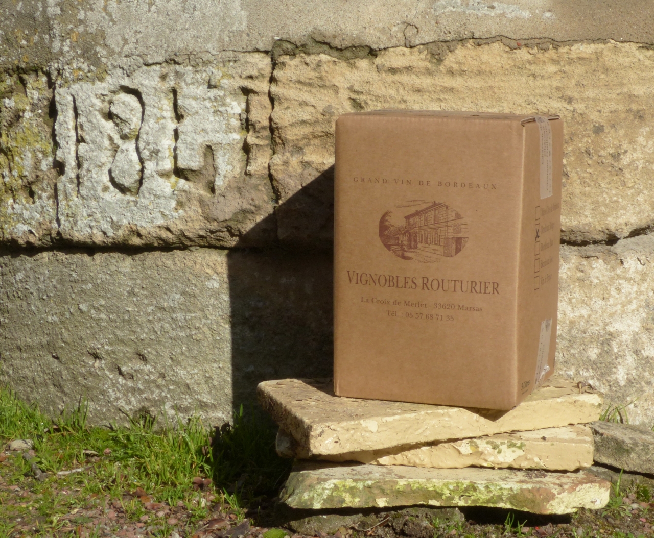 Vin en bib - bordeaux rosé 5l - 5 L - Vignobles Routurier - Locavor.fr