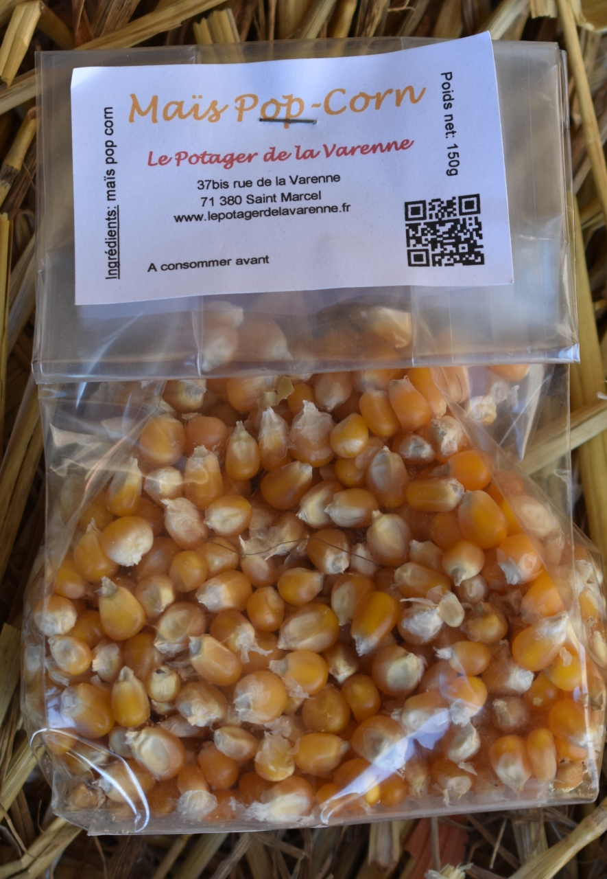 Maïs pop corn - 1 u - Le Potager De La Varenne - Locavor.fr
