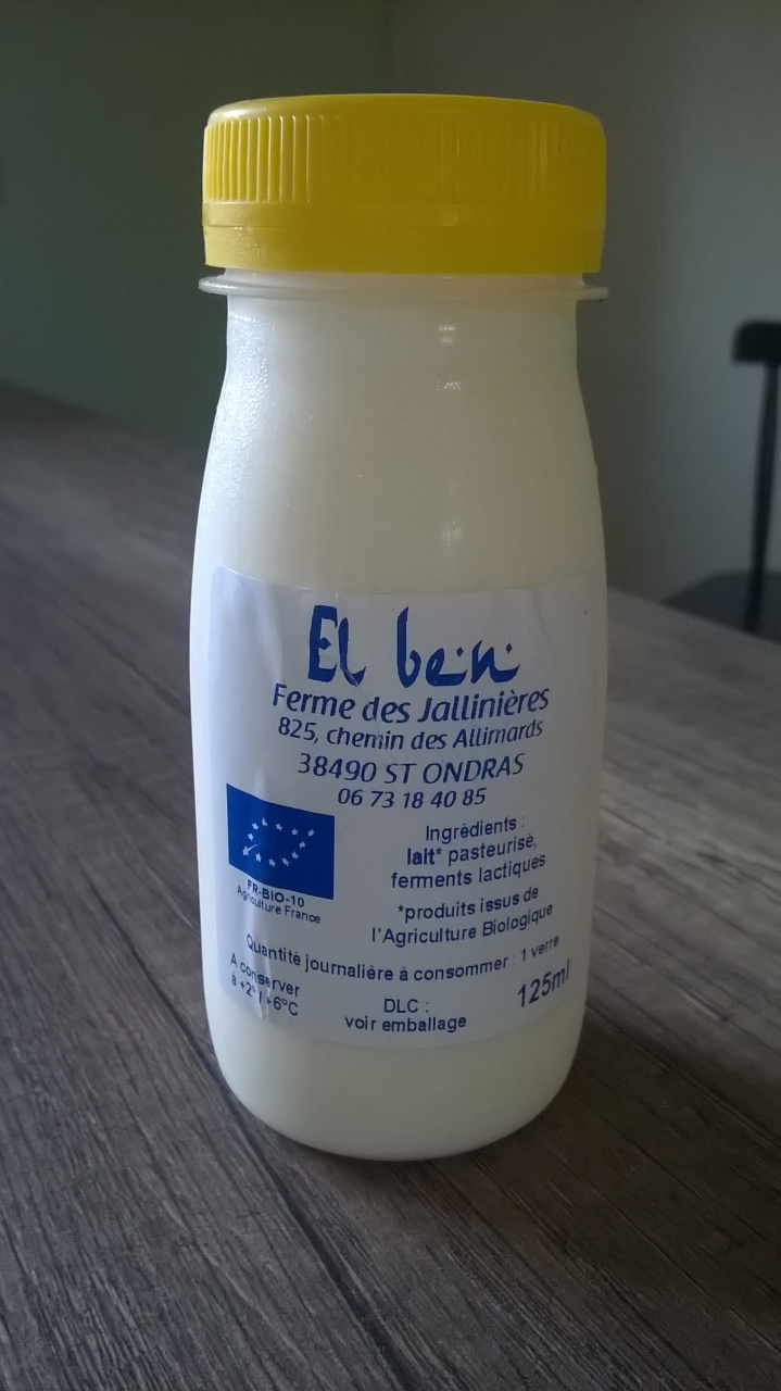 El ben - 3 formats - La Ferme Des Jalinières - Locavor.fr