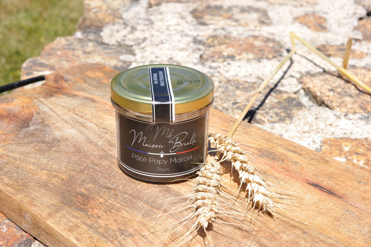 Pâté papi marcel - 90 g - Maison Brielle - Locavor.fr