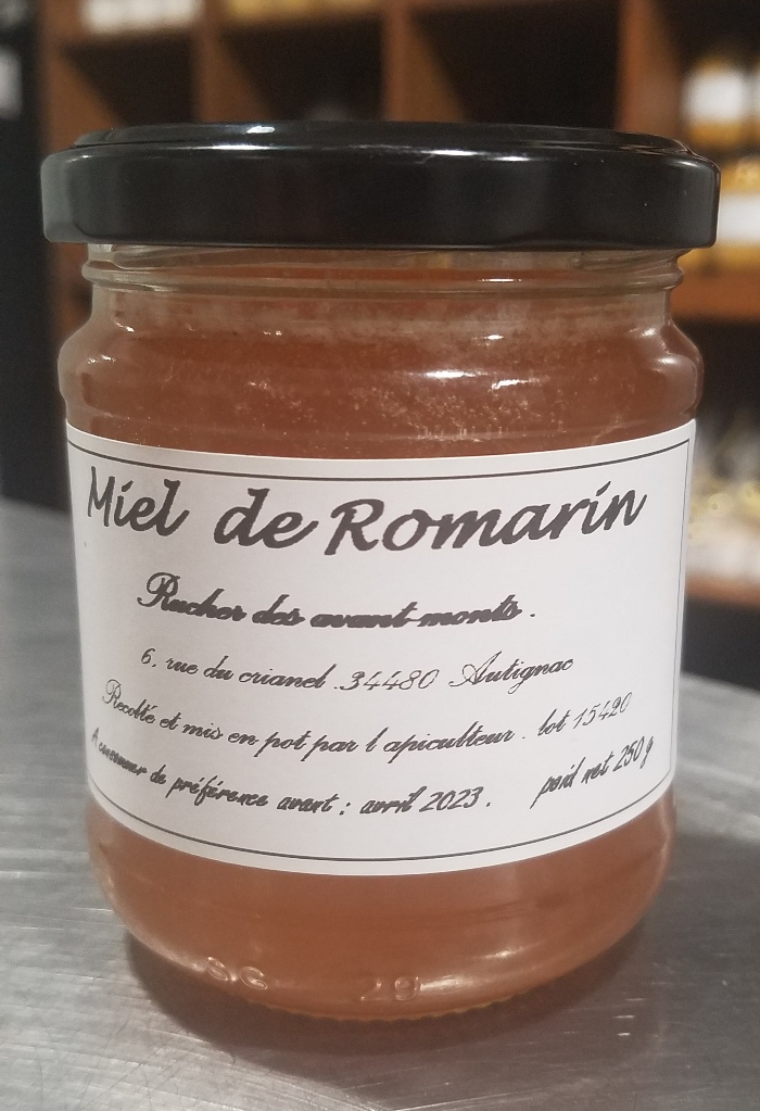 Miel de romarin - 500 g - Rucher Des Avant Monts - Locavor.fr