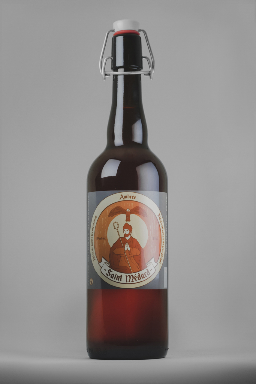 Bière ambrée st médard 33cl - 0.33 L - Brasserie Saint Médard - Locavor.fr