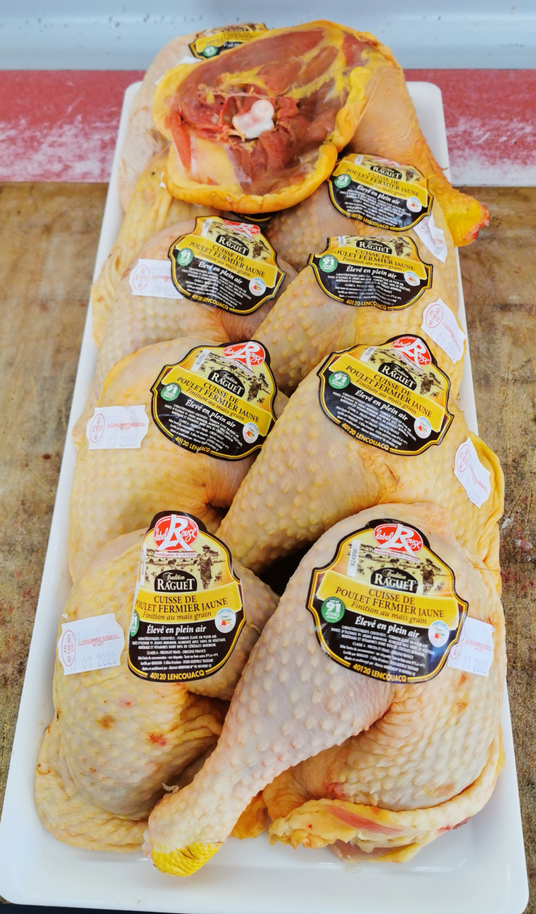 Cuisse de poulet - 1 u - Boucherie Brusa - Locavor.fr