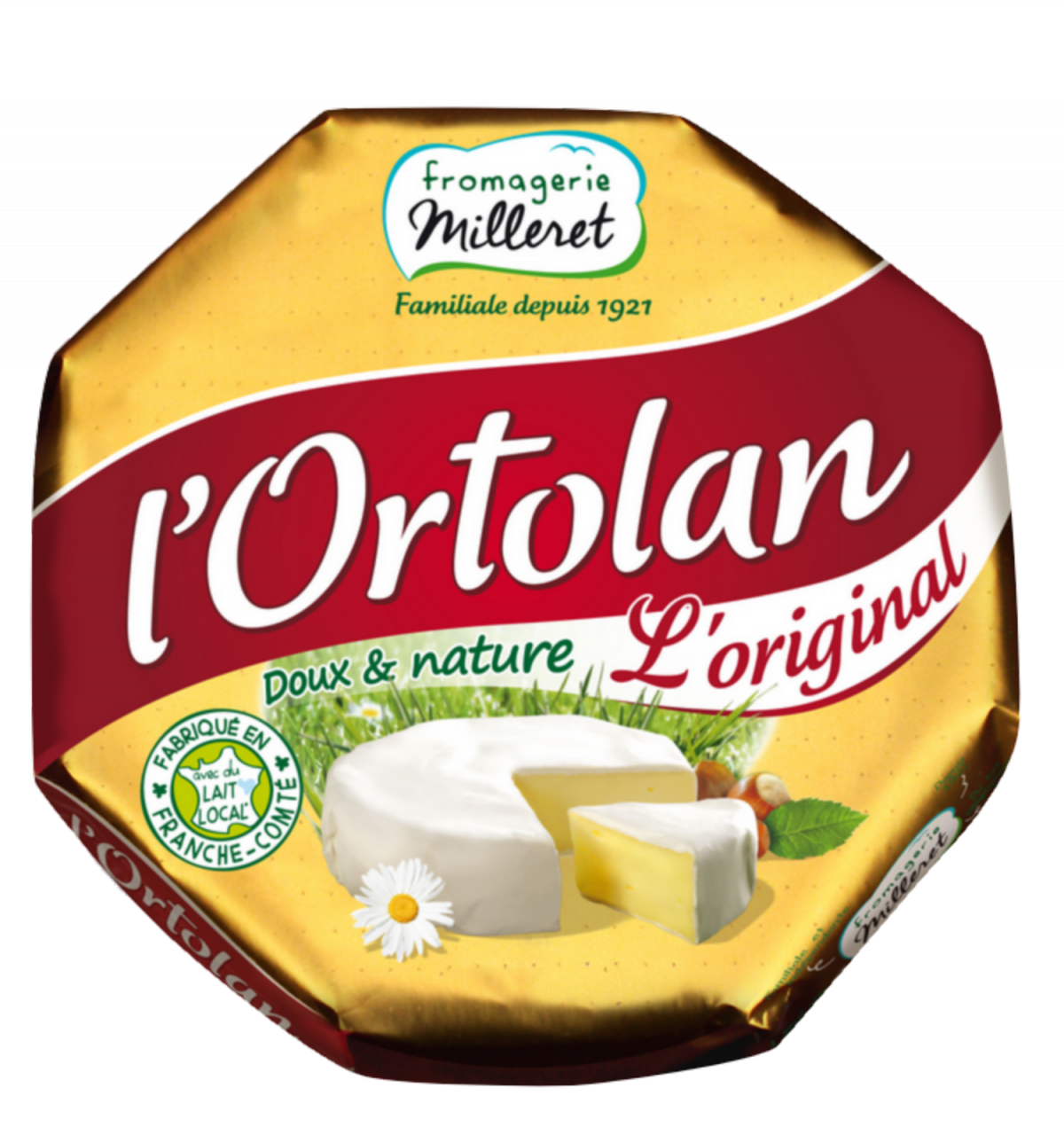 Ortolan 250g - 250 g - Fromagerie Milleret - Locavor.fr