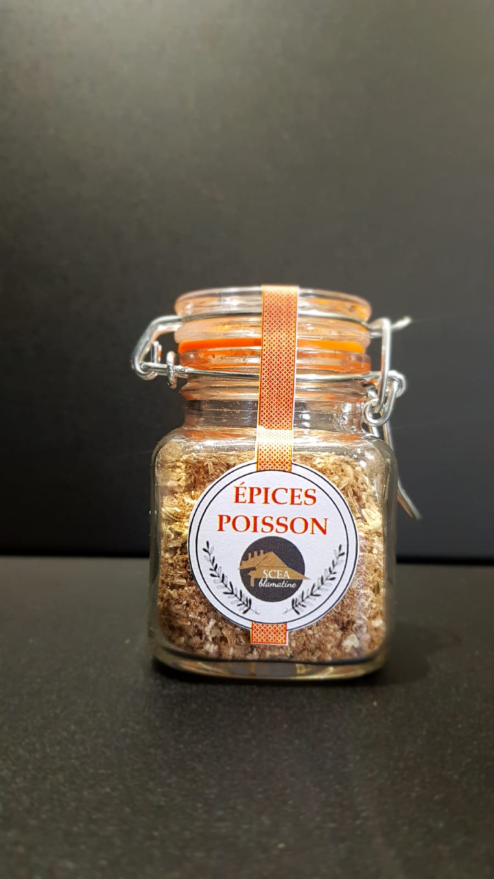 épices poissons - 30 g - Scea Blamatine- Le Champ Du Pré - Locavor.fr