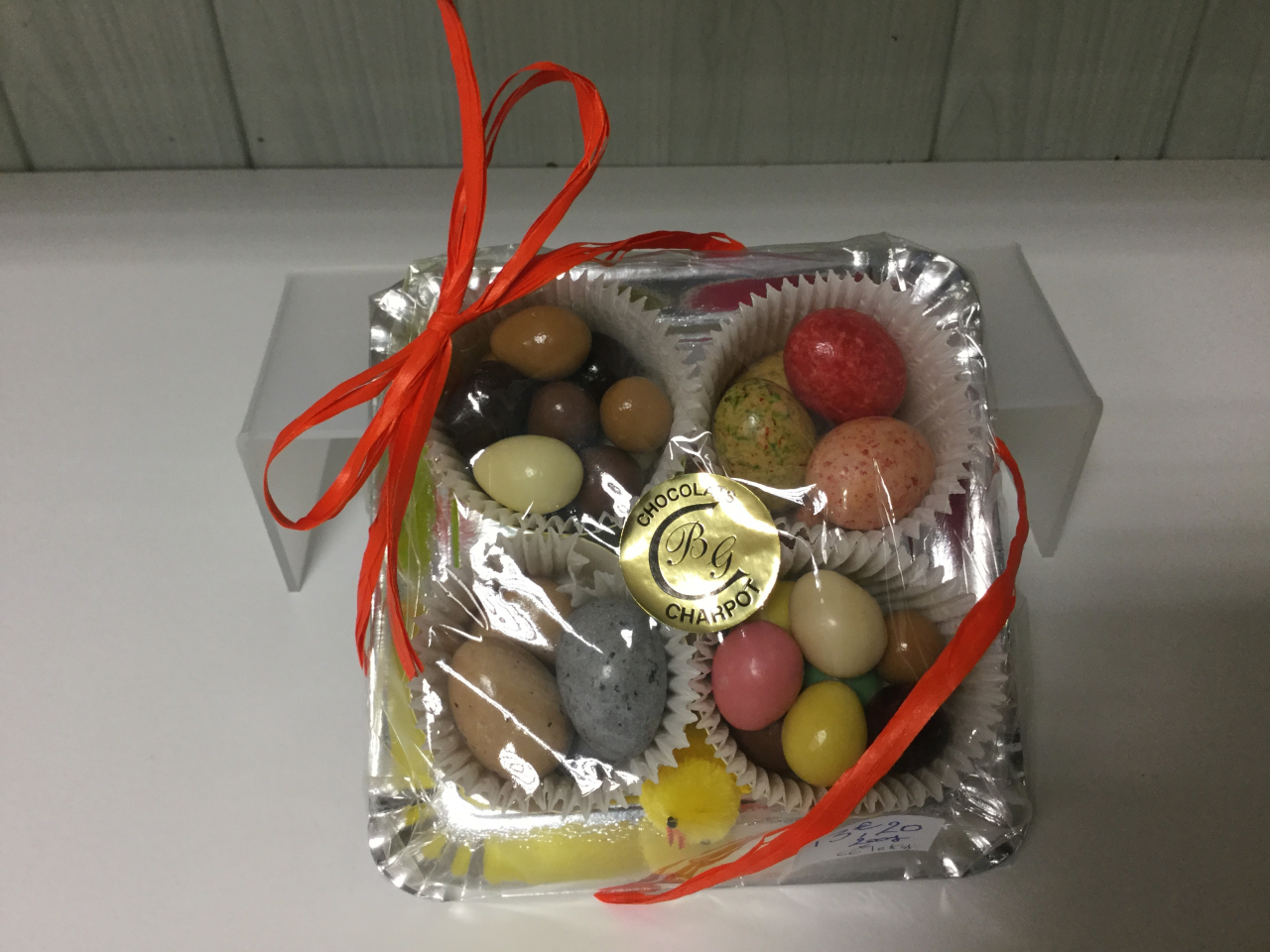 Plateau 4 timbales - 200 g - Chocolaterie Charpot - Locavor.fr