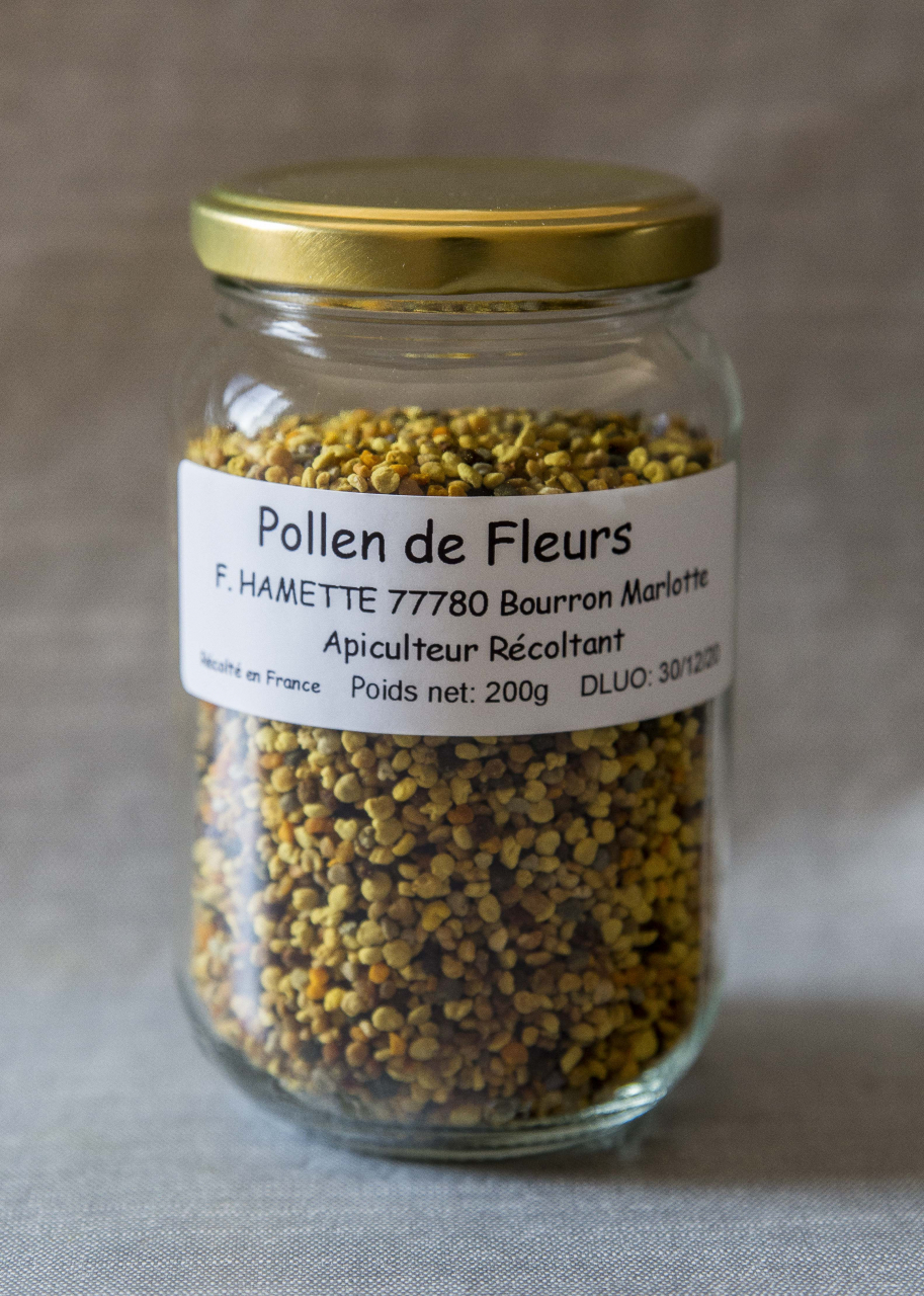 Pollen de fleurs - 200 g - Clément Hamette - Délices De La Ruche ...