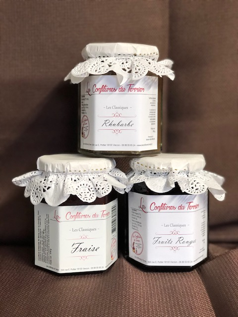 Confiture fruits rouges - 310 g - Les Confitures Du Terrier - Locavor.fr