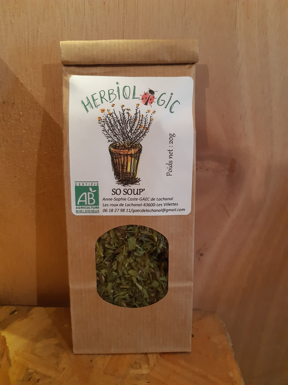 So soup' - 20 g - Herbiologic- Gaec De Lachanal - Locavor.fr