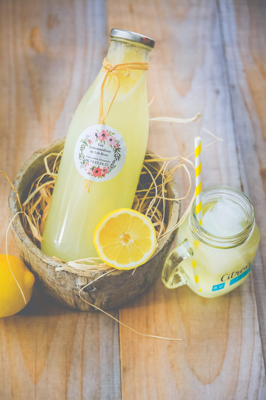 Citronnade maison - 1 L - Les Gourmandises De Lilirose - Locavor.fr