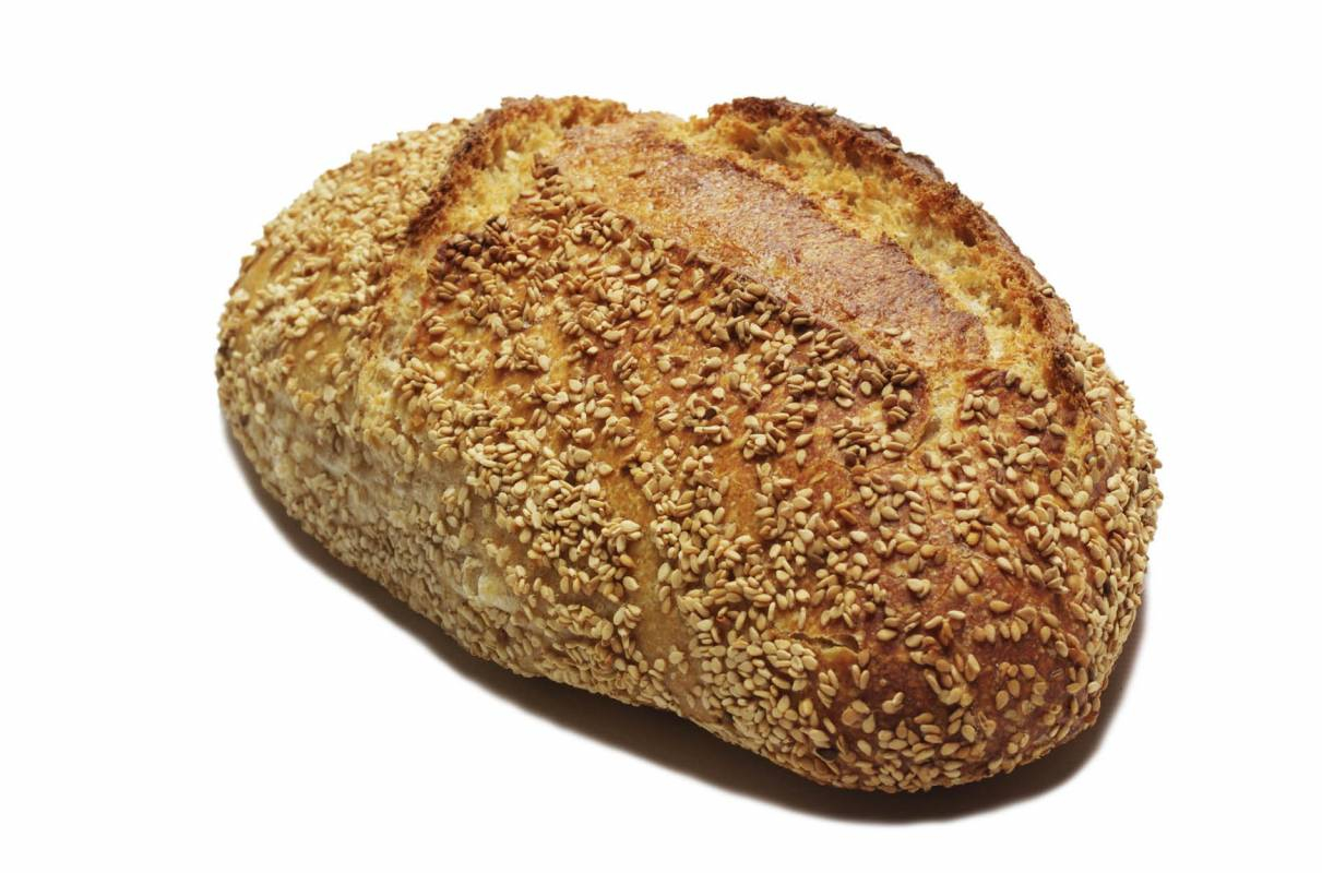 Pain demi complet au sésame 500gr - 1 u - Le Silo Des Saveurs - Locavor.fr