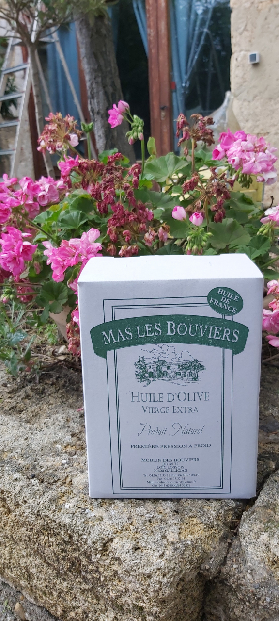 Huile olive v ext fruité noir 3 lit - 3 L - Moulin A Huile Des Bouviers ...