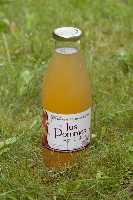 Jus de pommes aux épices - 1 L - Les Vergers Partagés De Lorraine ...