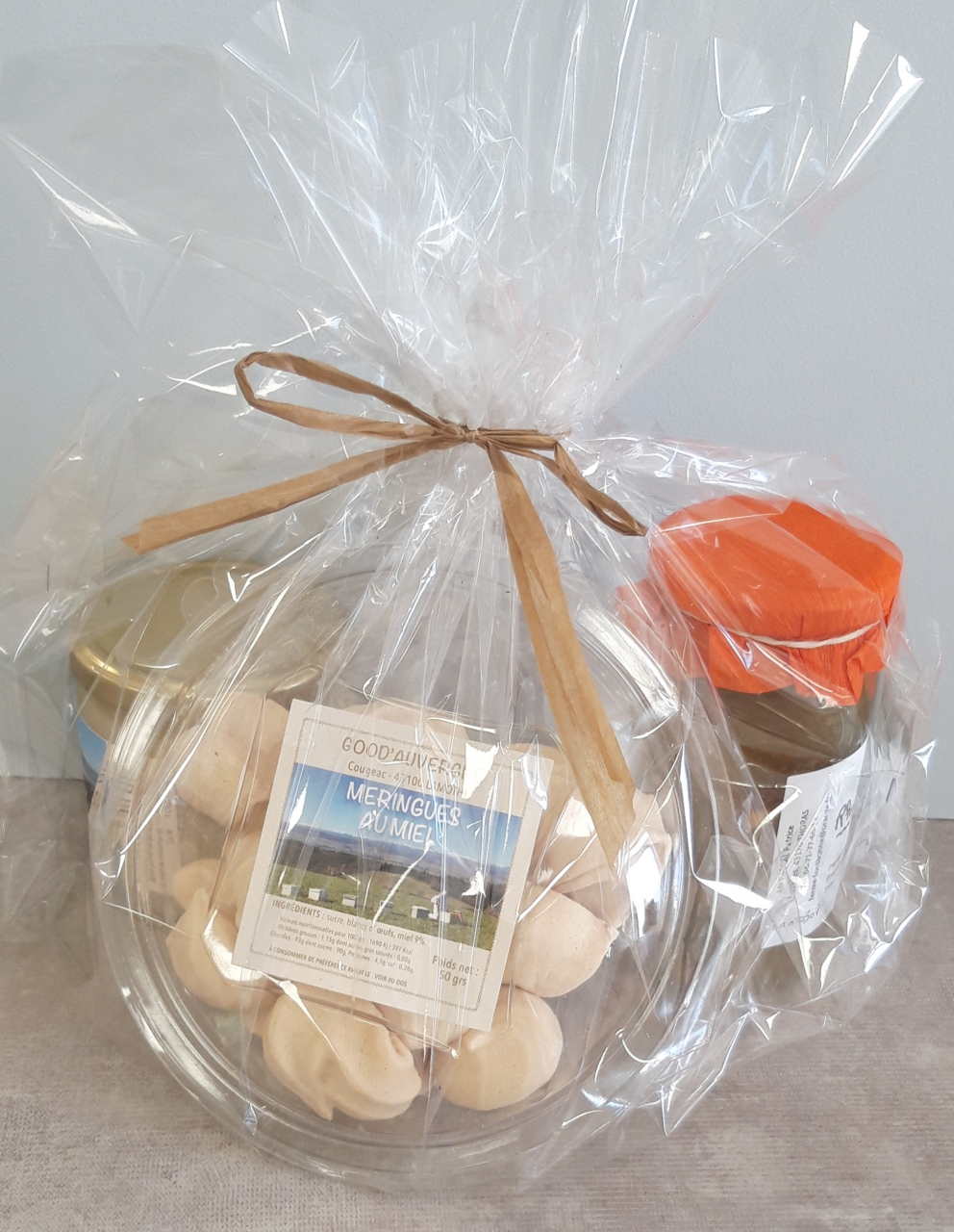 Assortiment miel, confiture, meringue - 3 u - Good Auvergne - Locavor.fr