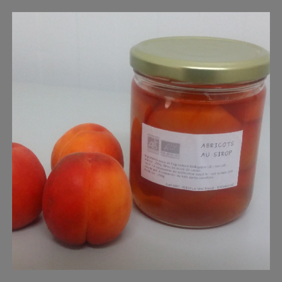 A table - abricots au sirop - 250 g - Earl Grt - Locavor.fr