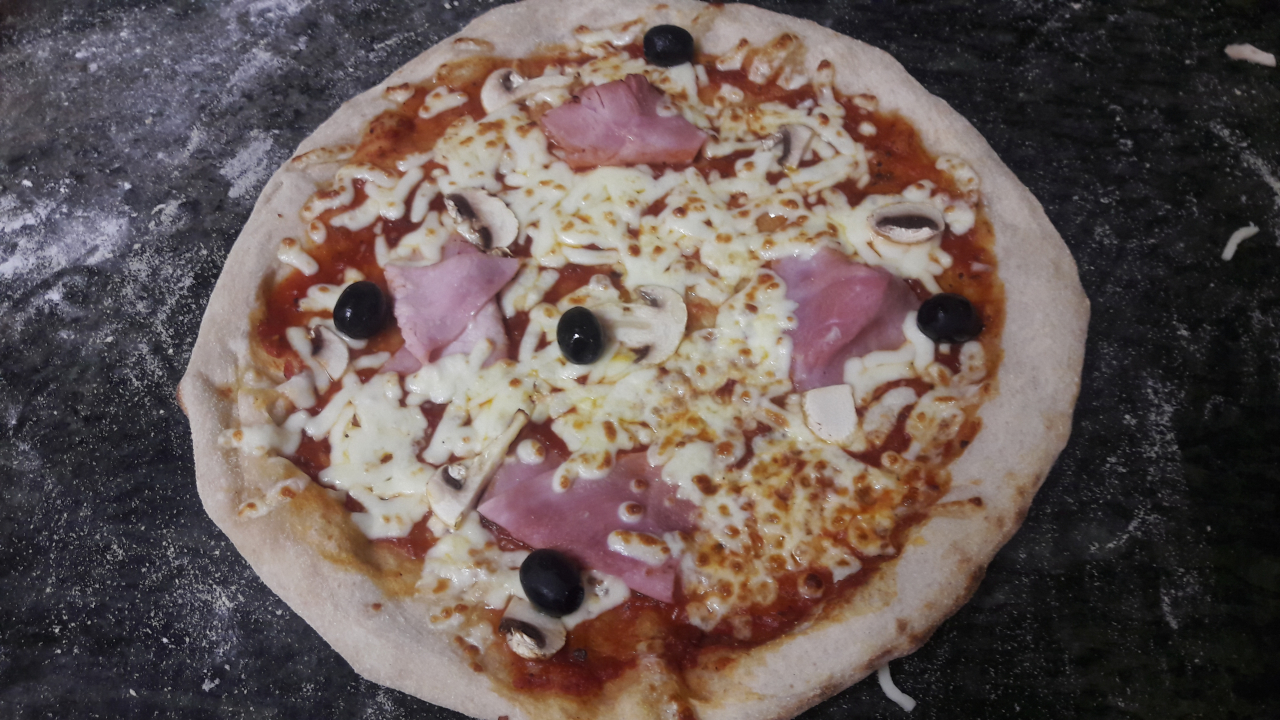 Pizza reine - 450 g - Amor Di Pasta By Caruso - Locavor.fr