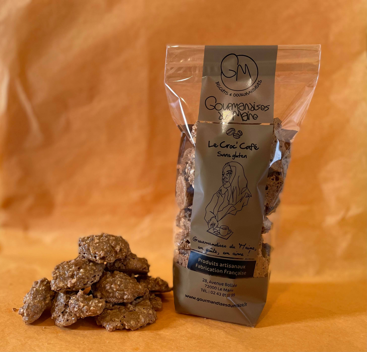 Croc'cafe - 100 g - Boulangerie Fortin - Locavor.fr