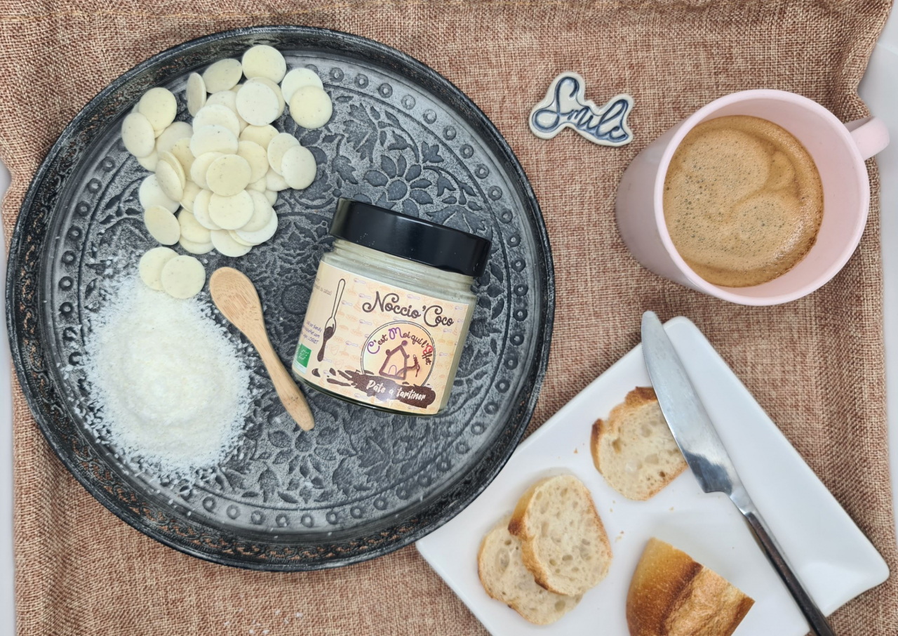 Pâte à tartiner noix de coco bio - 200 g - C'est Moi Qui L'effet ...