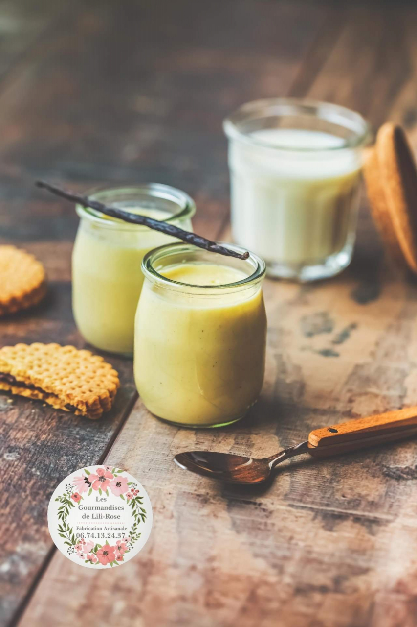 Crèmes dessert à la vanille - 400 g - Les Gourmandises De Lilirose ...