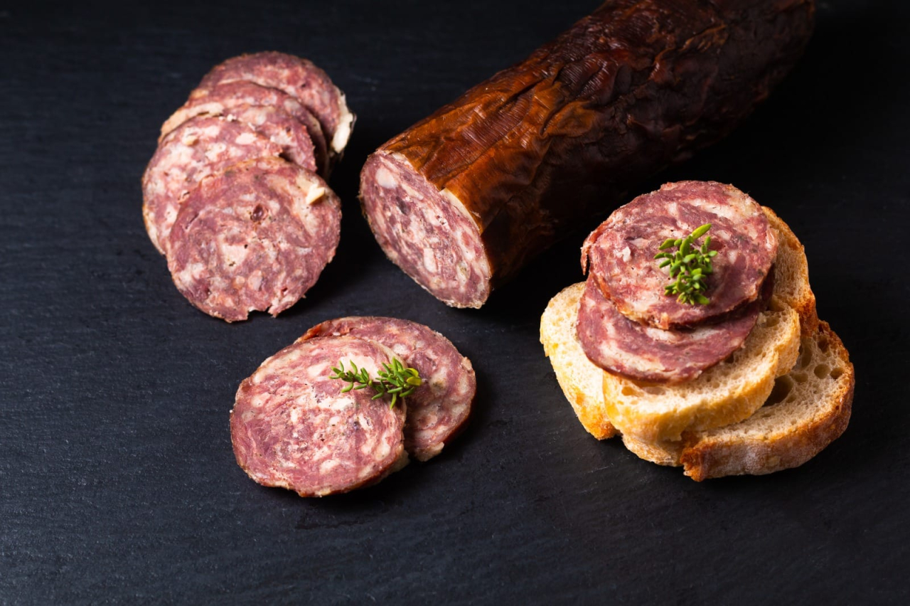 Saucisson de porc - 1 u - Ferme De La Bouille - Locavor.fr