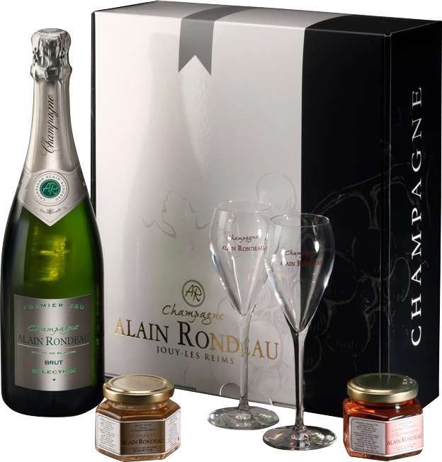 Coffret o'délice - 1 u - Champagne Alain Rondeau - Locavor.fr