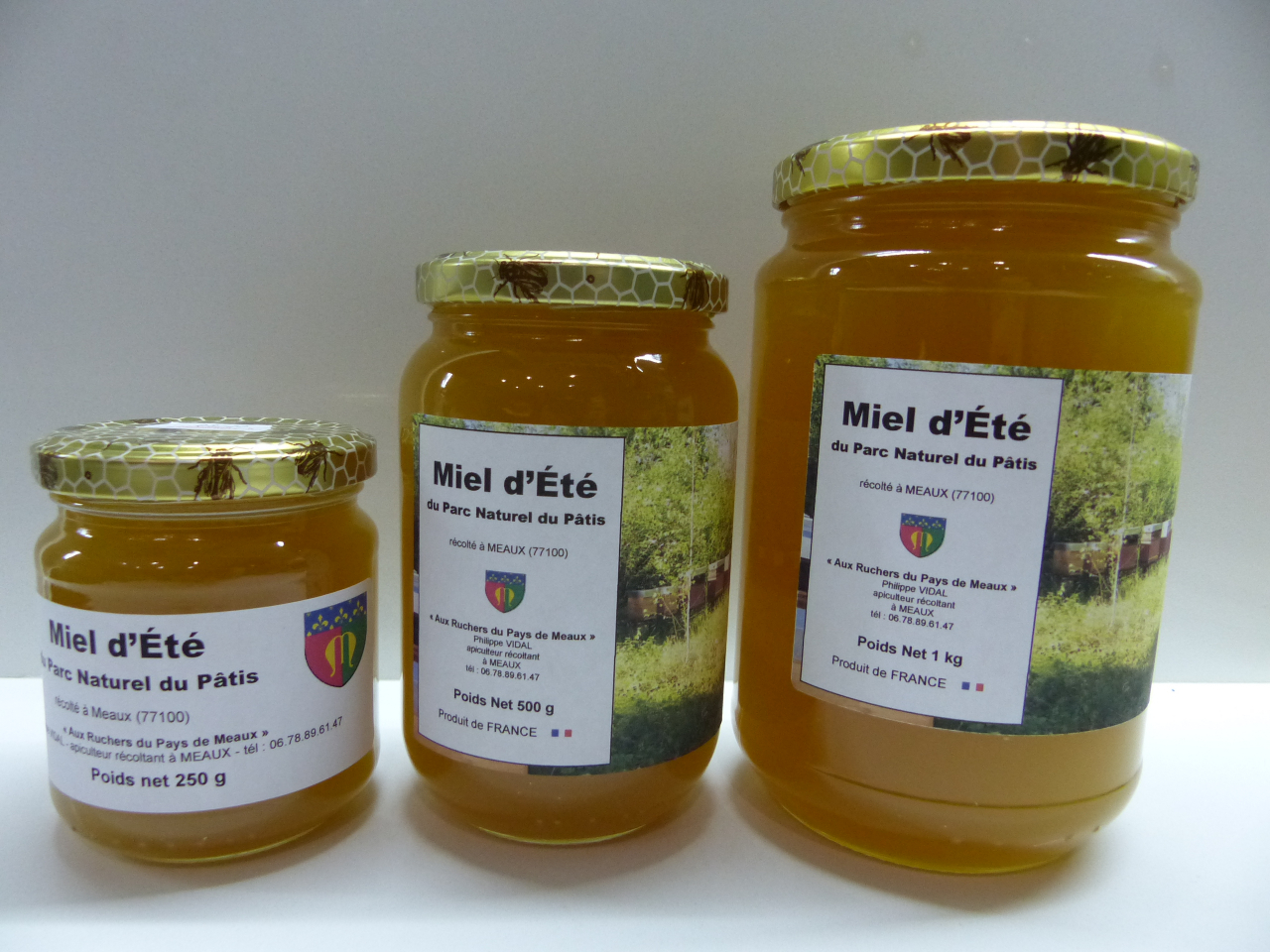 Eté parc du pâtis meaux - 500 g - Aux Ruchers Du Pays De Meaux - Locavor.fr