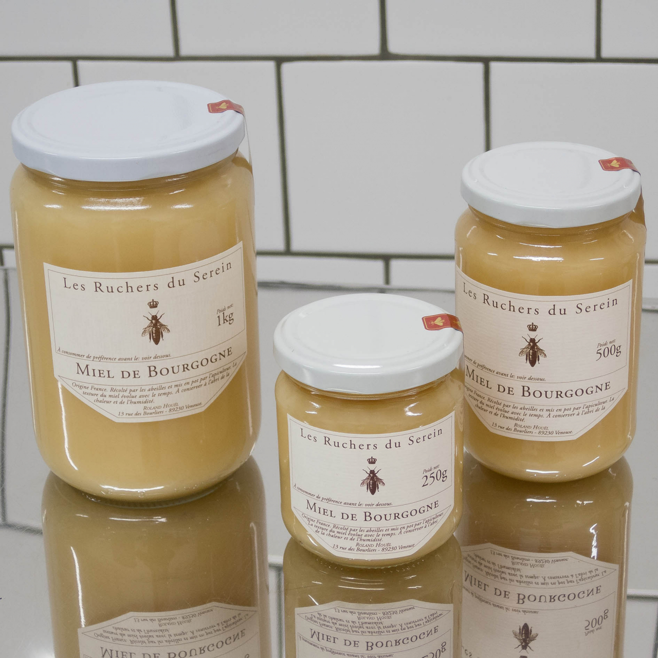 Miel crémeux de printemps 500g - 500 g - Les Ruchers Du Serein - Locavor.fr