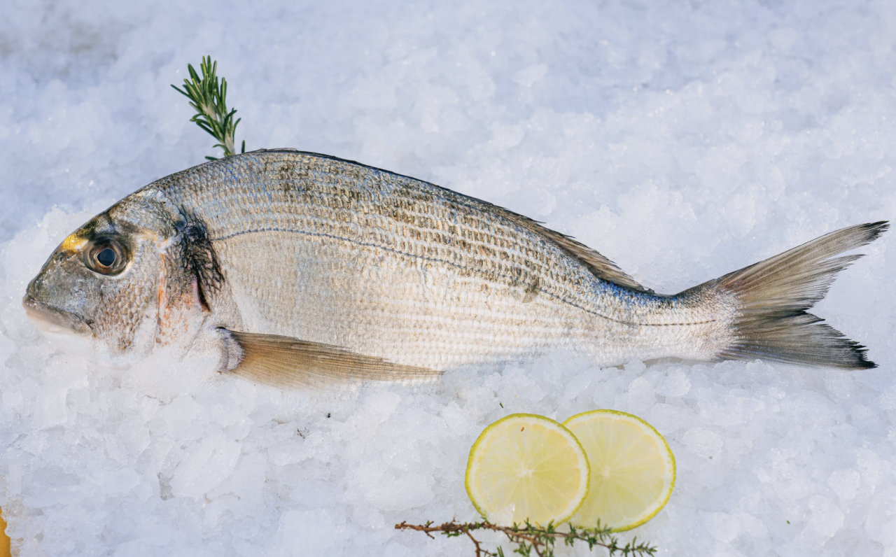 Dorade royale 500g - 3 formats - Côté Fish Livraison Direct Pêcheur ...