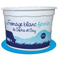 Fromage blanc fermier 500g - 500 g - La Ferme Du Clercq - Locavor.fr