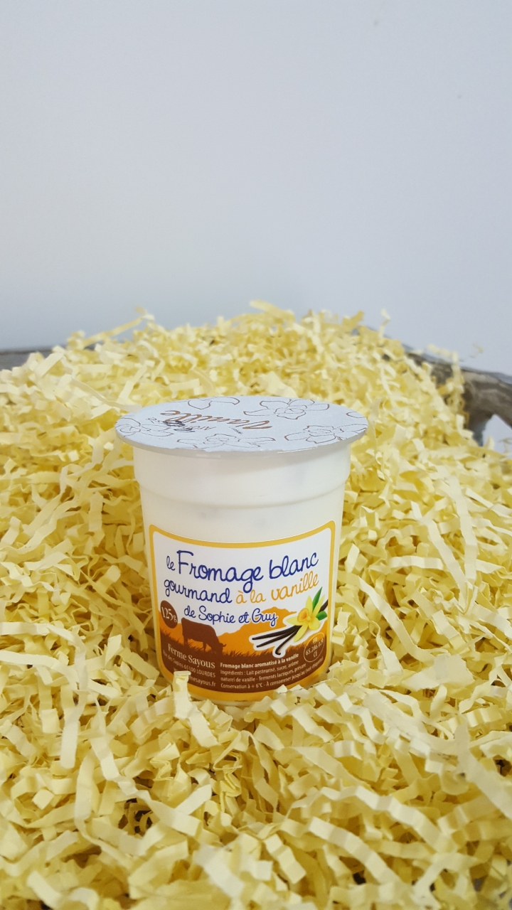 4 fromages blancs aromatisés à la vanille - 500 g - La Ferme Du Clercq ...