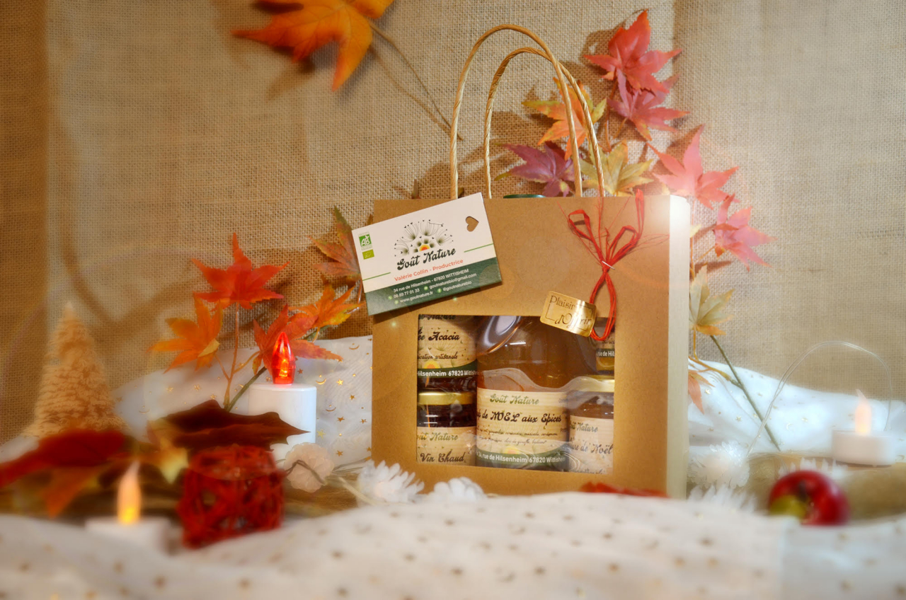 Coffret gourmand - 600 g - Goût Nature - Locavor.fr