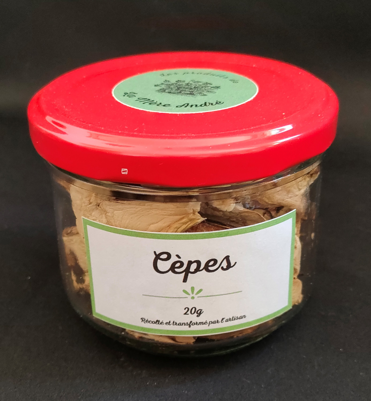 Cèpes - 20 g - Les Produits De La Mère André - Locavor.fr