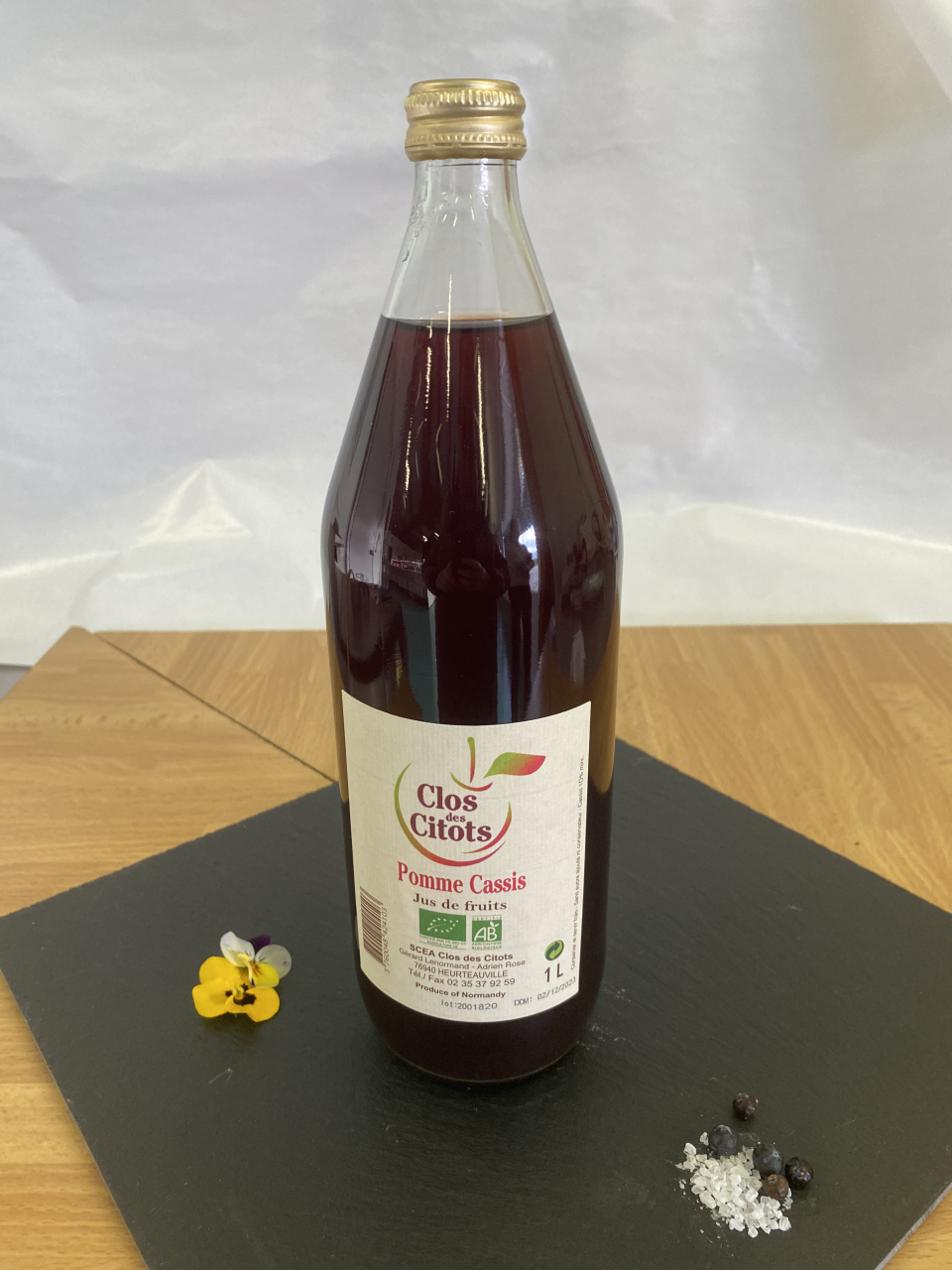 Jus de pomme cassis - 1 u - Chez Pascal - Locavor.fr