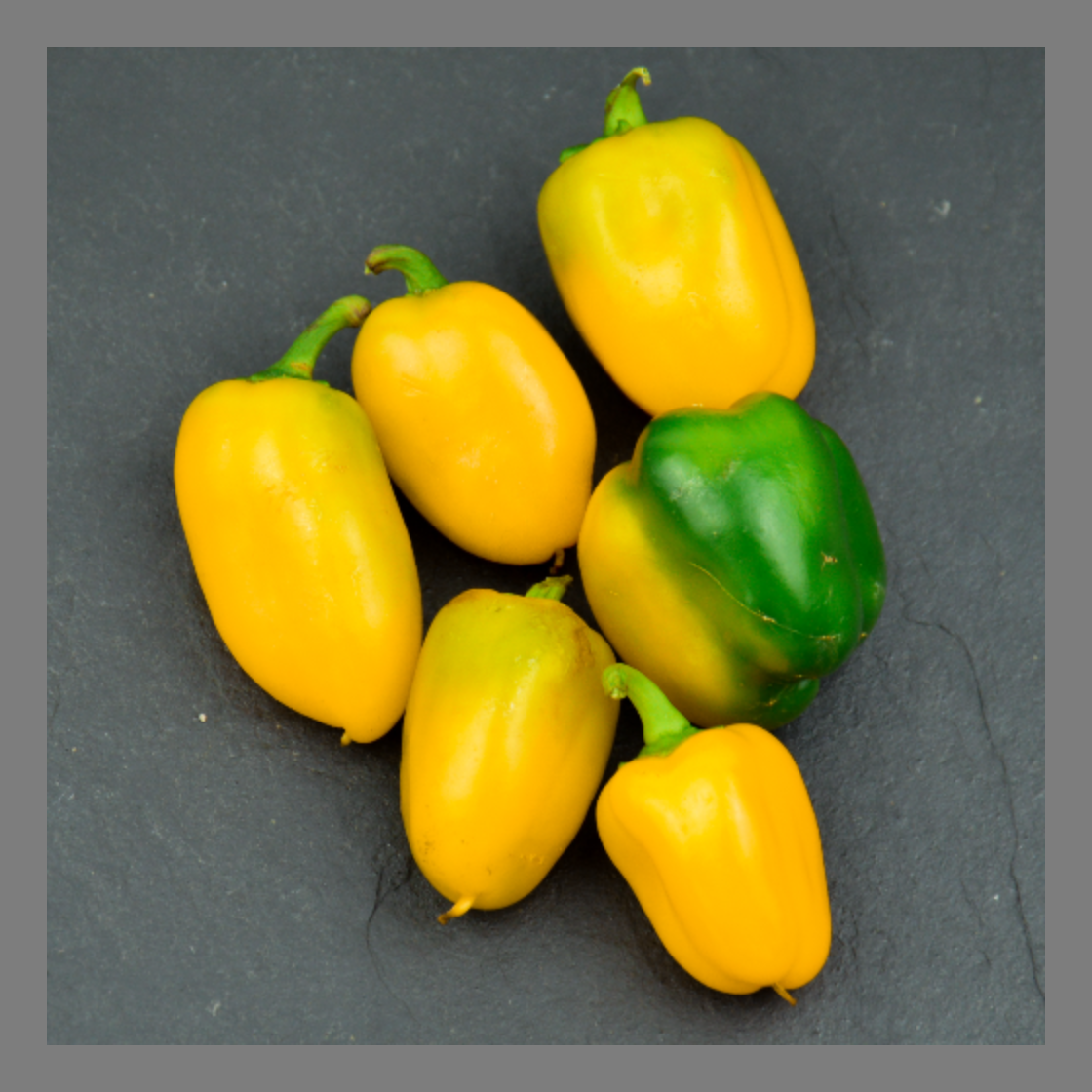 Mini-poivron radja (jaunes) - 50 g - Champerché - Locavor.fr