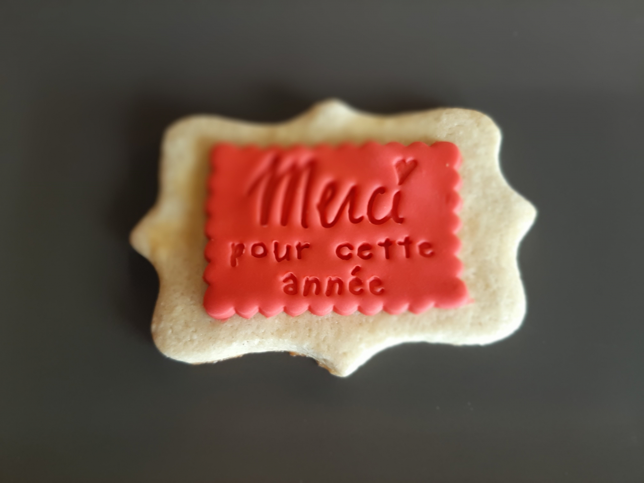Cookie "merci pour cette année" - 1 u - Recette De Famille - Locavor.fr