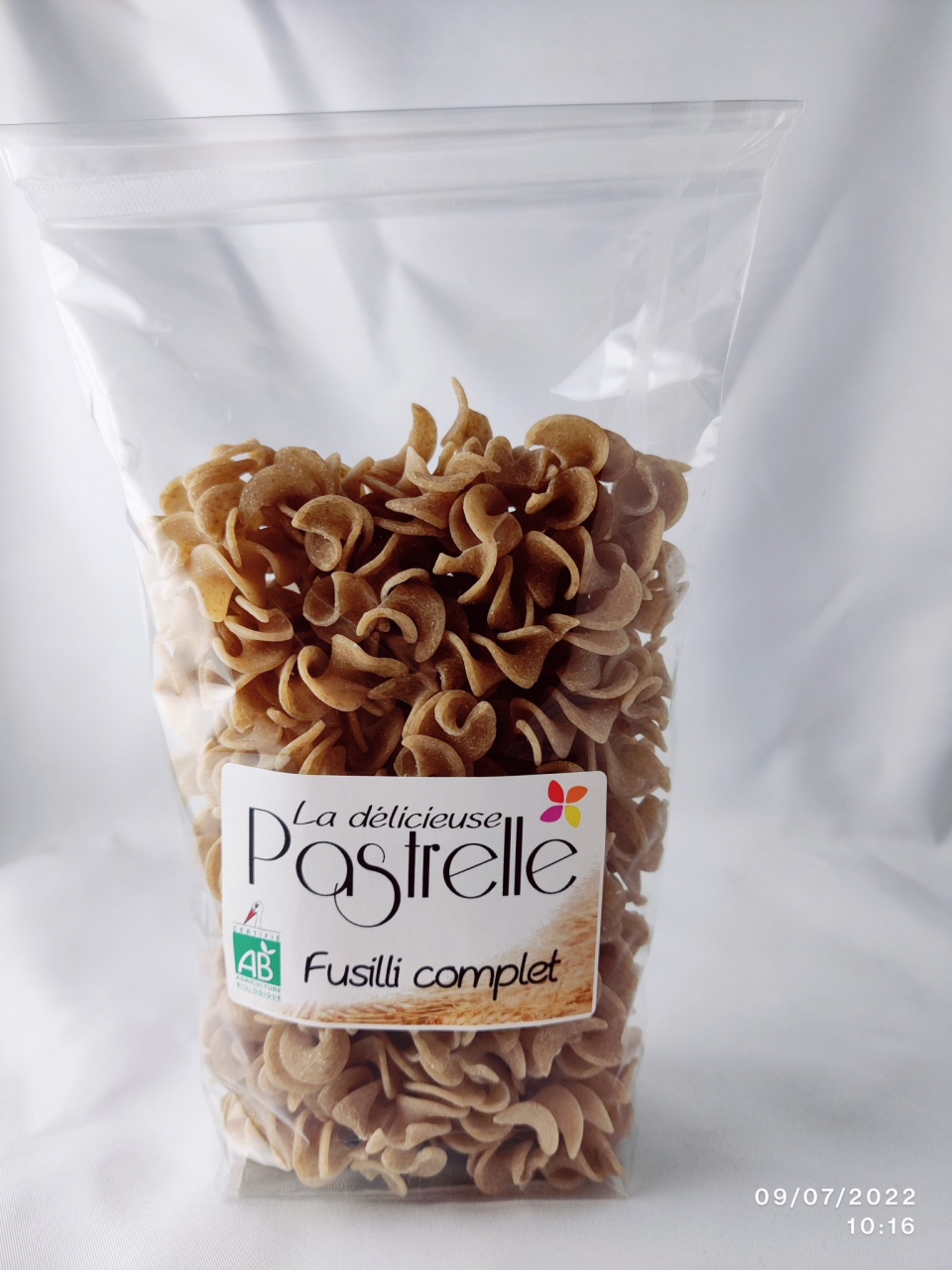 Fusilli complet bio - 250 g - Les Gourmandises De Claudine - Locavor.fr