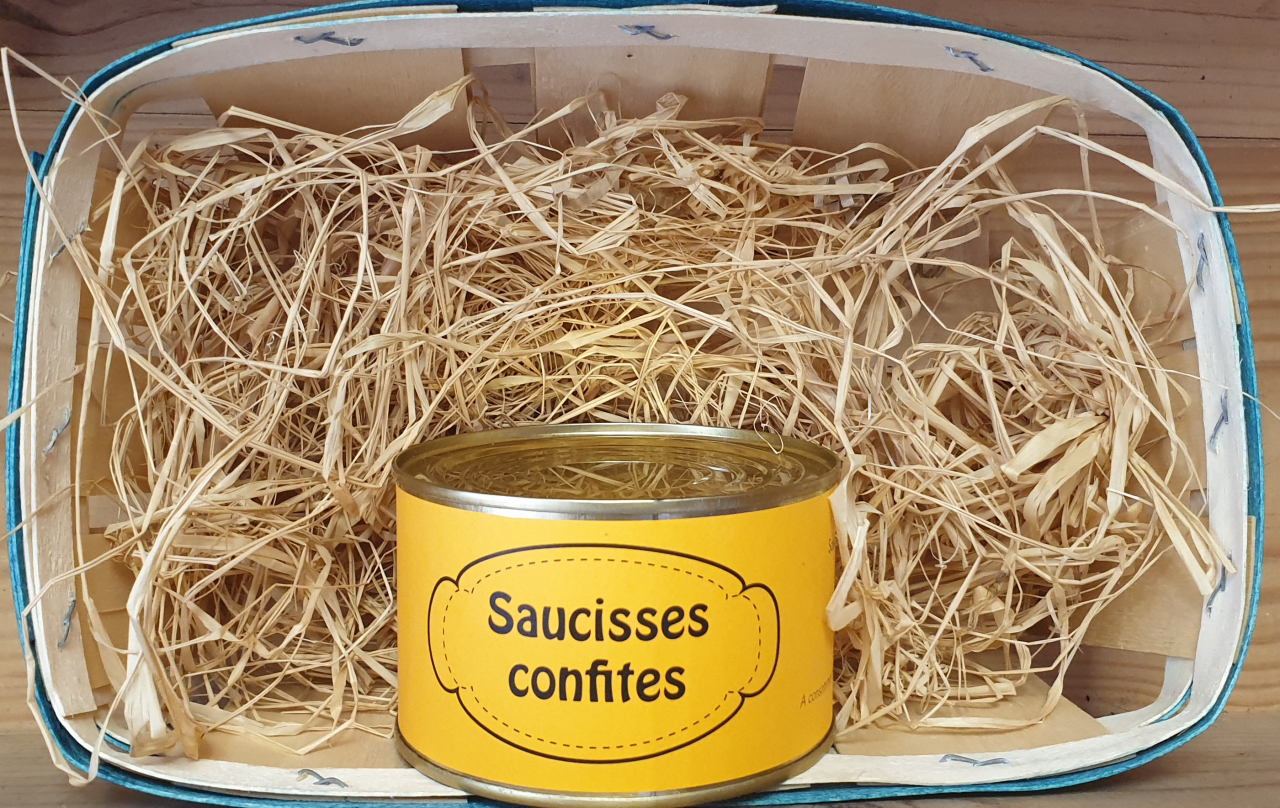 Saucisse confite - 2 formats - Maison Neels - Locavor.fr