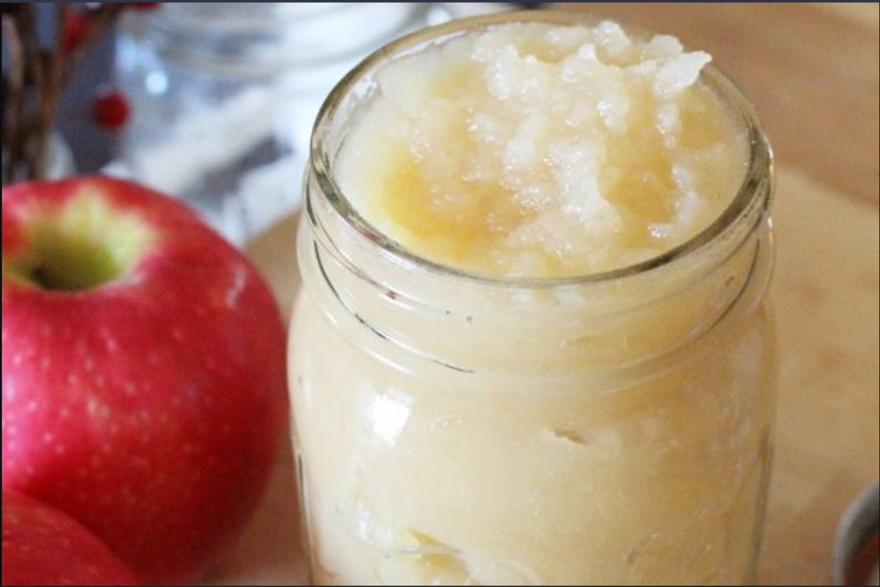 Pot de compote de pommes allégée - 550 g - Le Verger D'ulysse - Locavor.fr